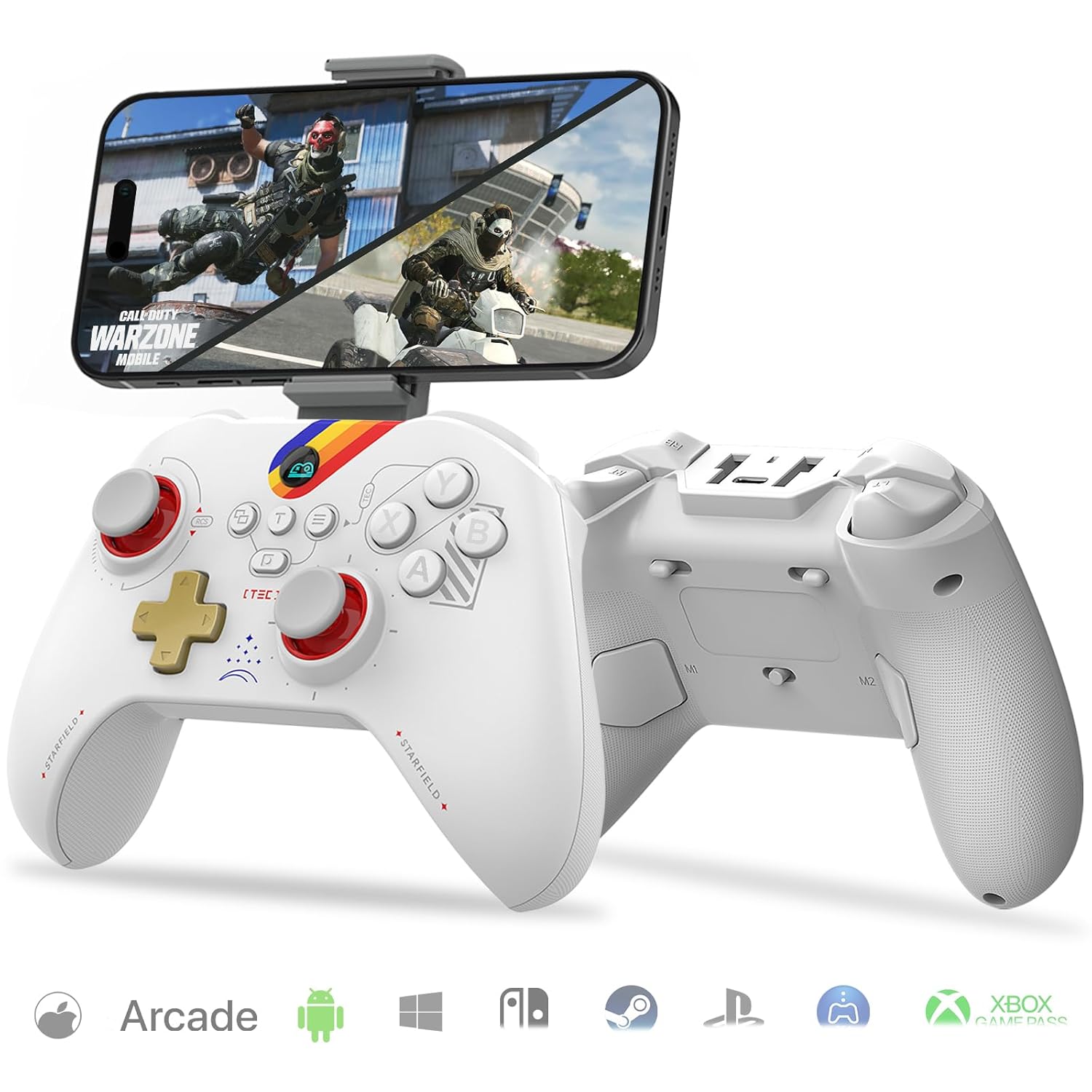Amazon.com: arVin Wireless Game Controller for iPhone/iPad/Android ...