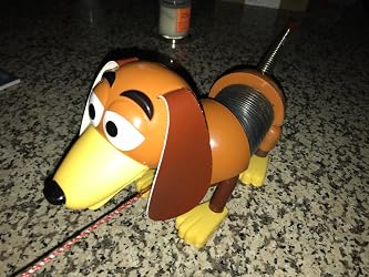 Amazon.com: Slinky Disney Pixar Toy Story 4 Dog Kids Pull Spring Toy ...