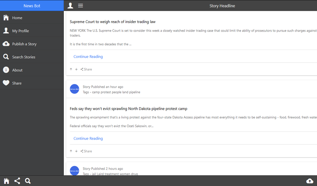 News Bot - Short Summaries - App on Amazon Appstore