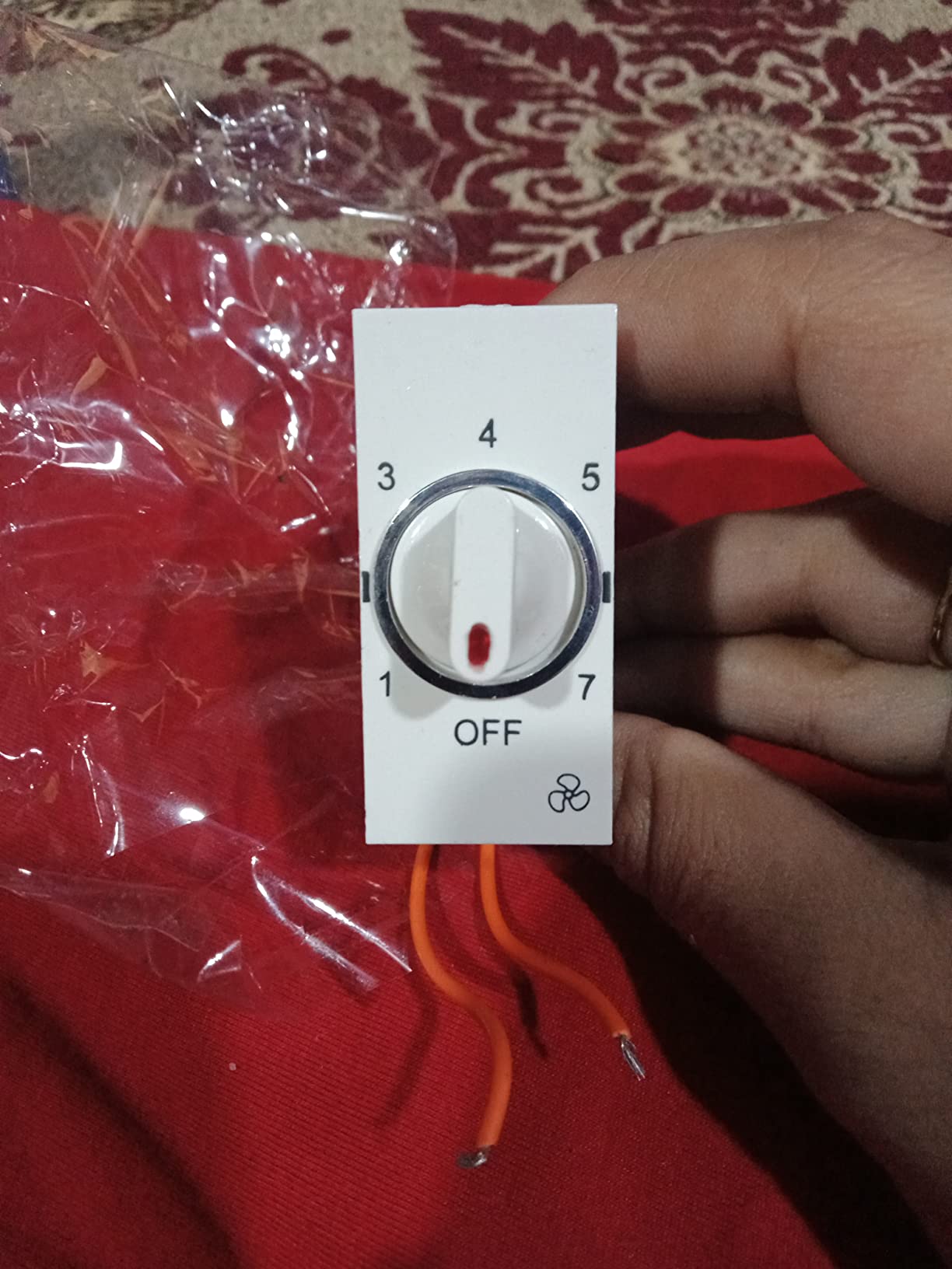 SEER®Ceiling Fan Switch 7 Step Type Fan Regulator use in household ...