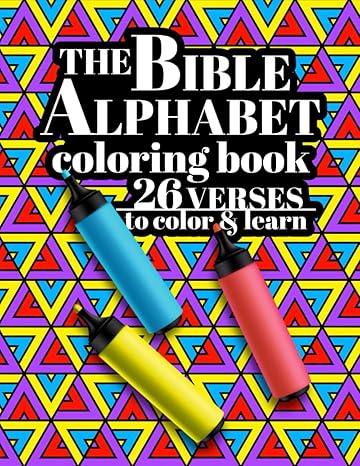 Amazon.com: The Bible Alphabet Coloring Book: 26 Memory Verses to Color ...