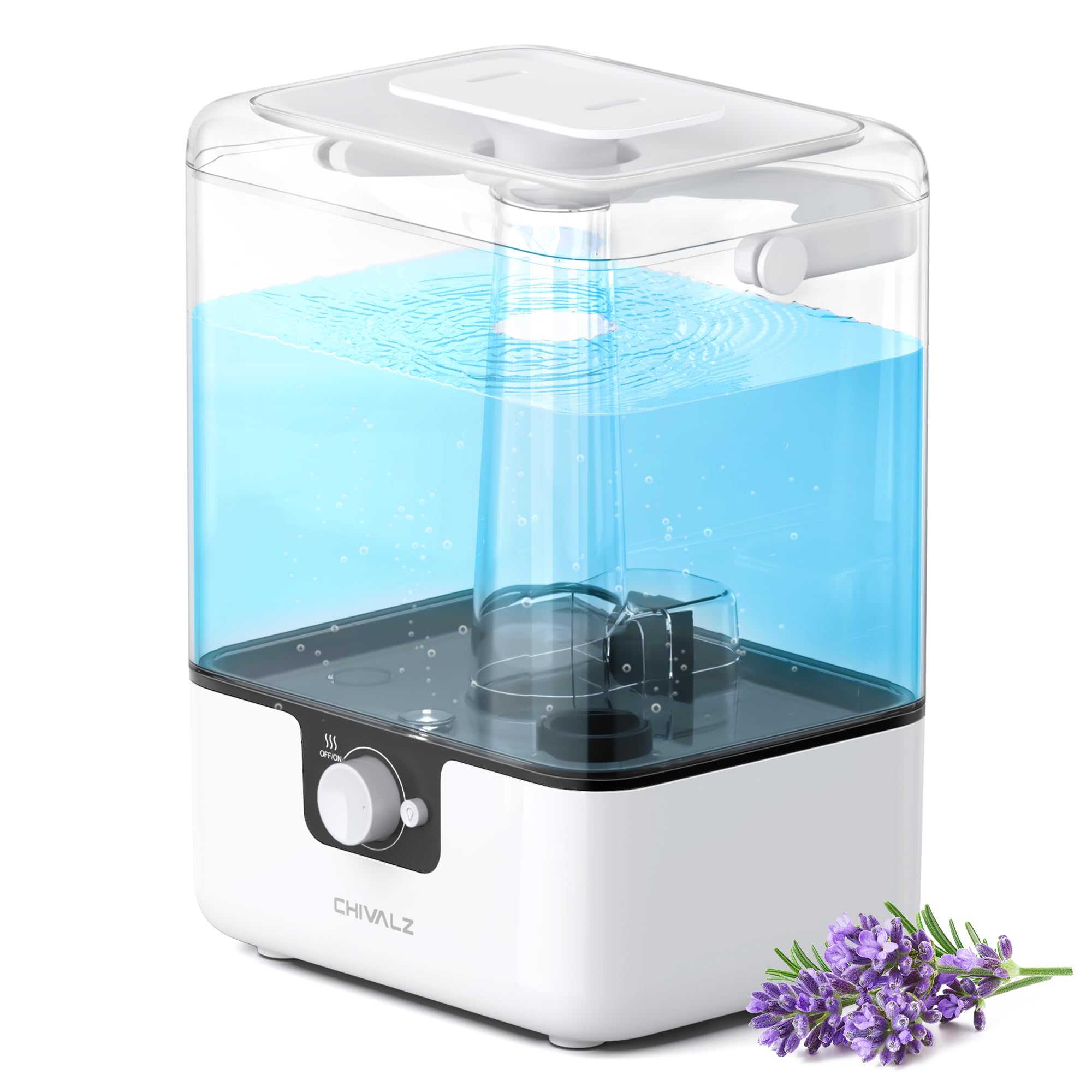 Amazon.com: CHIVALZ Cool Mist Top Fill Humidifiers for edroom Large ...