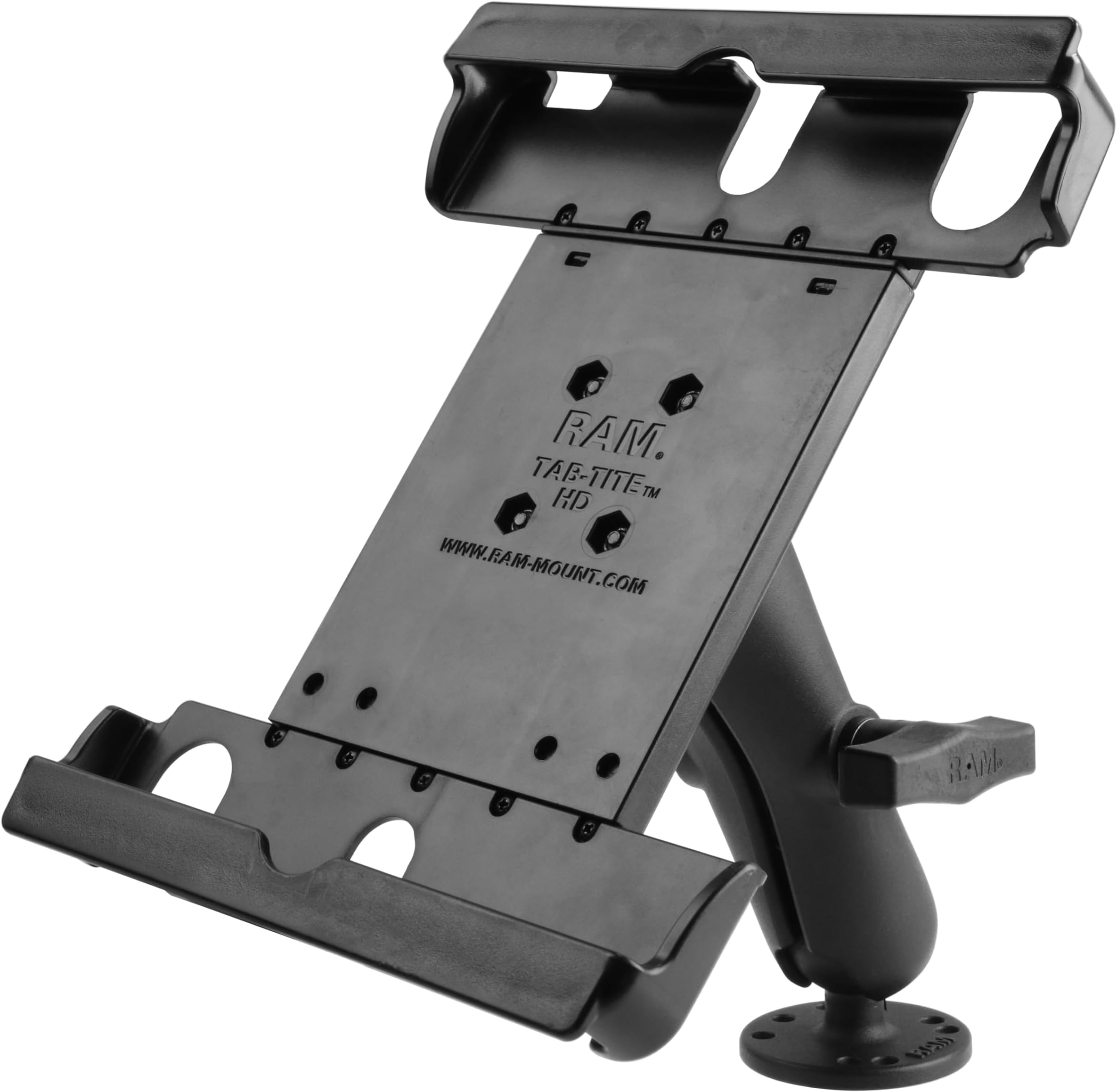 Amazon.com: RAM MOUNTS Tab-Tite 9"-10.5" Tablet Holder with Flat ...