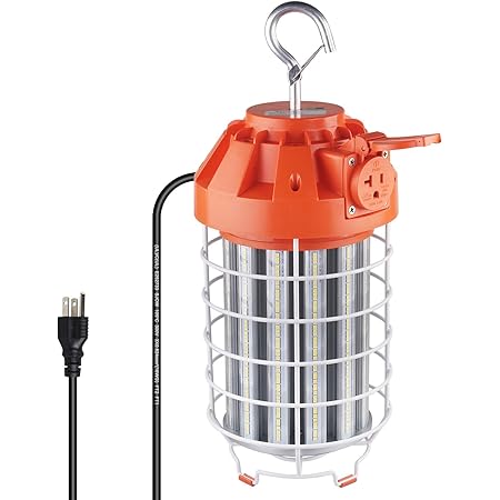 Dephen 130W LED Temporary Work Light-18200Lumen Construction Lights ...