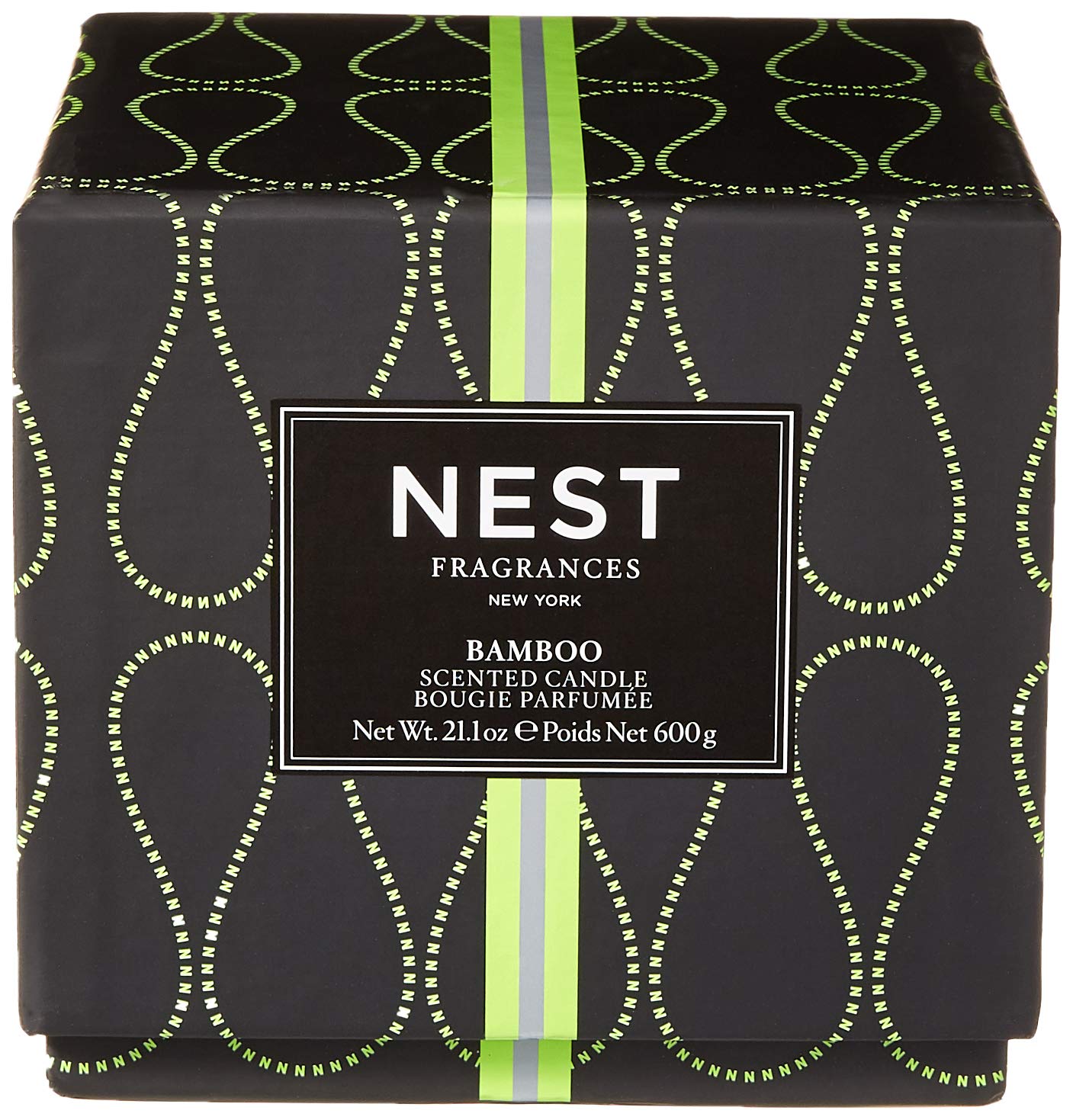 Snapklik.com : NEST Fragrances Bamboo Reed Diffuser + 3-Wick Candle Bundle