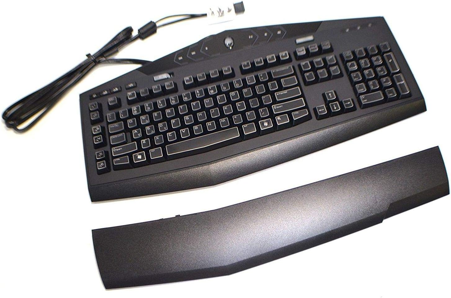 ALIENWARE TactX Wired LED RGB USB Model KG900 Macro Keys Color Lighting ...