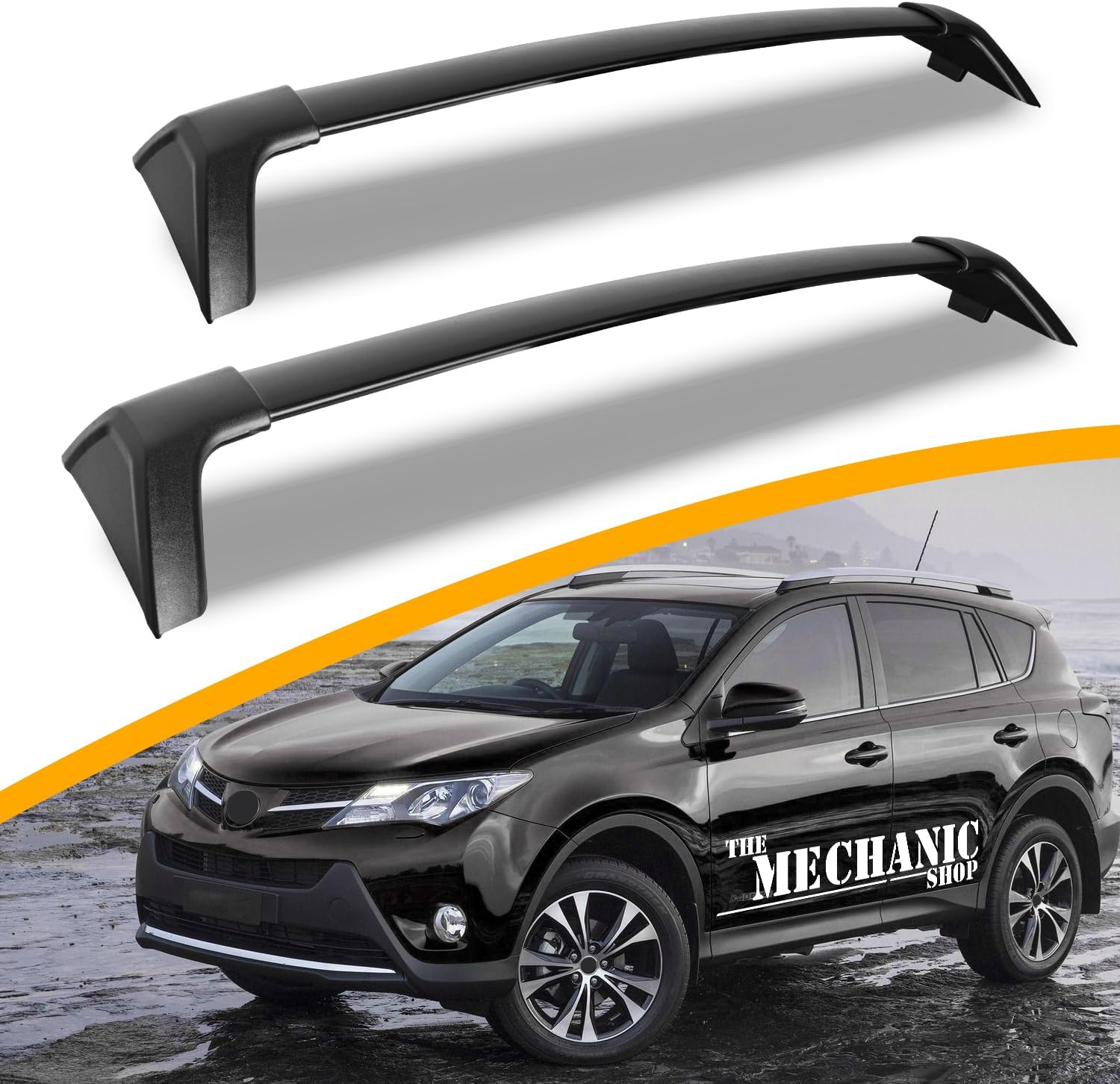 Amazon.com: Roof Rack Cross Bars for 2019-2024 Toyota RAV4, 260lb Matte ...