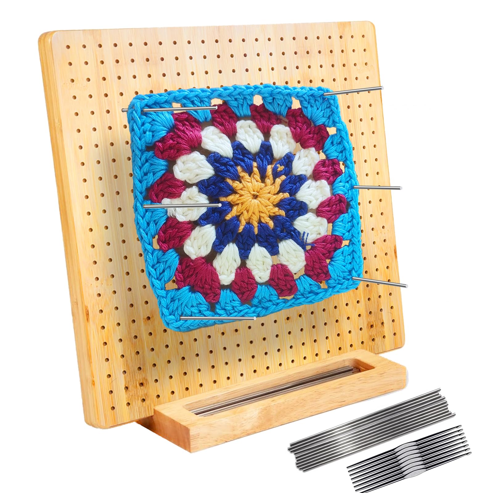 Amazon.com: Granny Square Blocking Board - 12.6 Inch Crochet Blocking ...
