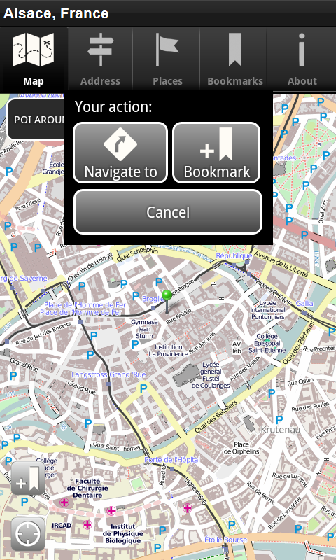 Offline Map Elsass, Frankreich - CNM:www.amazon.com:Appstore for Android