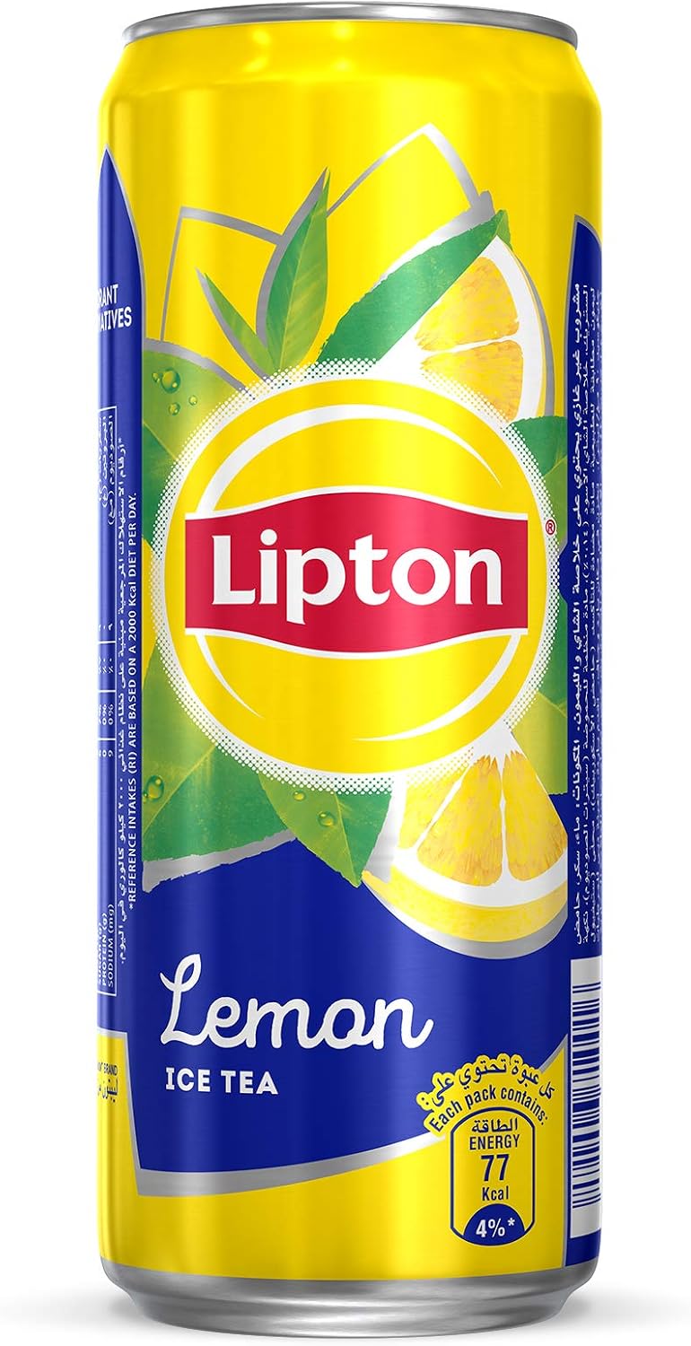 Lipton Ice Tea Lemon 320ml Can UAE : Amazon.ae: Grocery