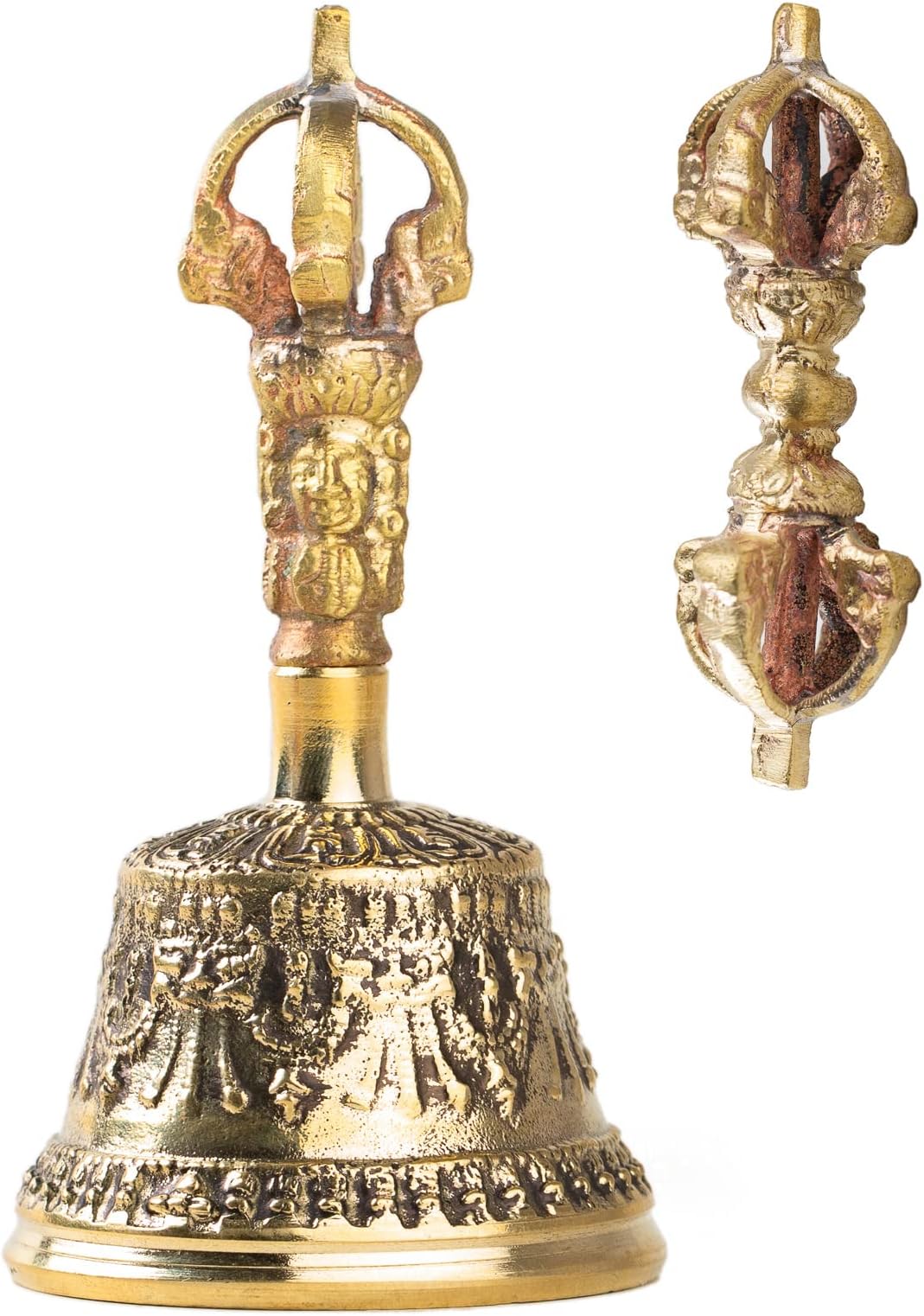 Amazon.com: Mini Tibetan Bell Bajra Set - Dharma Object Alter Pray ...