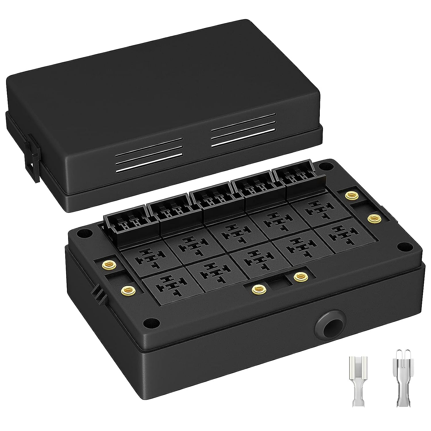 Amazon.com: DaierTek 6 Gang Marine Rocker Switch Panel 12 Volt with USB ...