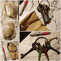Amazon.com: Colorful Cast Iron Key Ring : Home & Kitchen