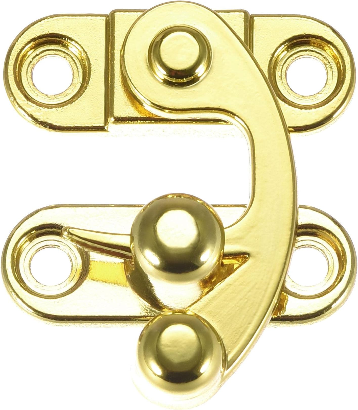 2X Solid Brass 38mm Hasp & Staple : Amazon.co.uk: DIY & Tools