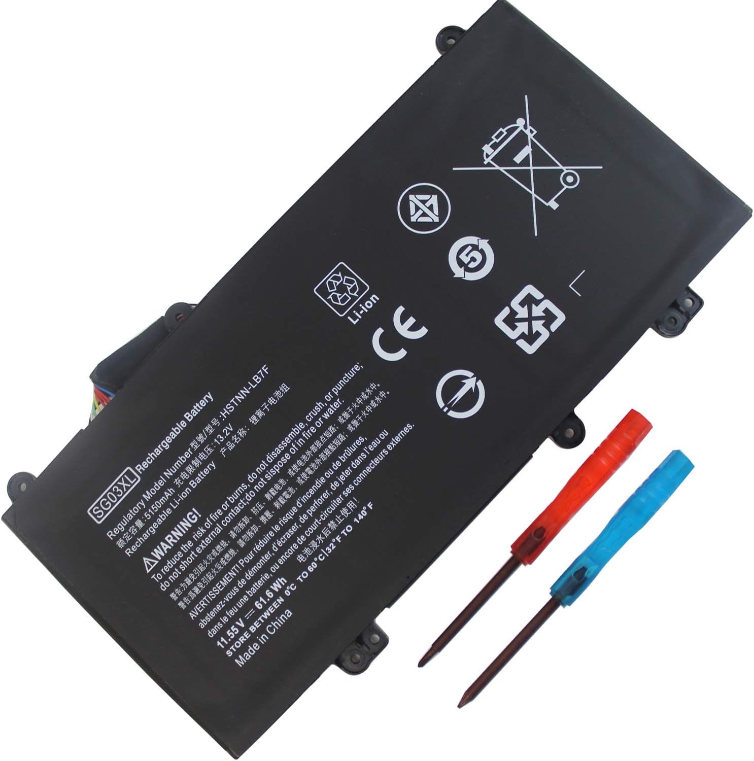 Amazon.com: LK03XL Replacement Laptop Battery for Battery HP Envy X360 ...