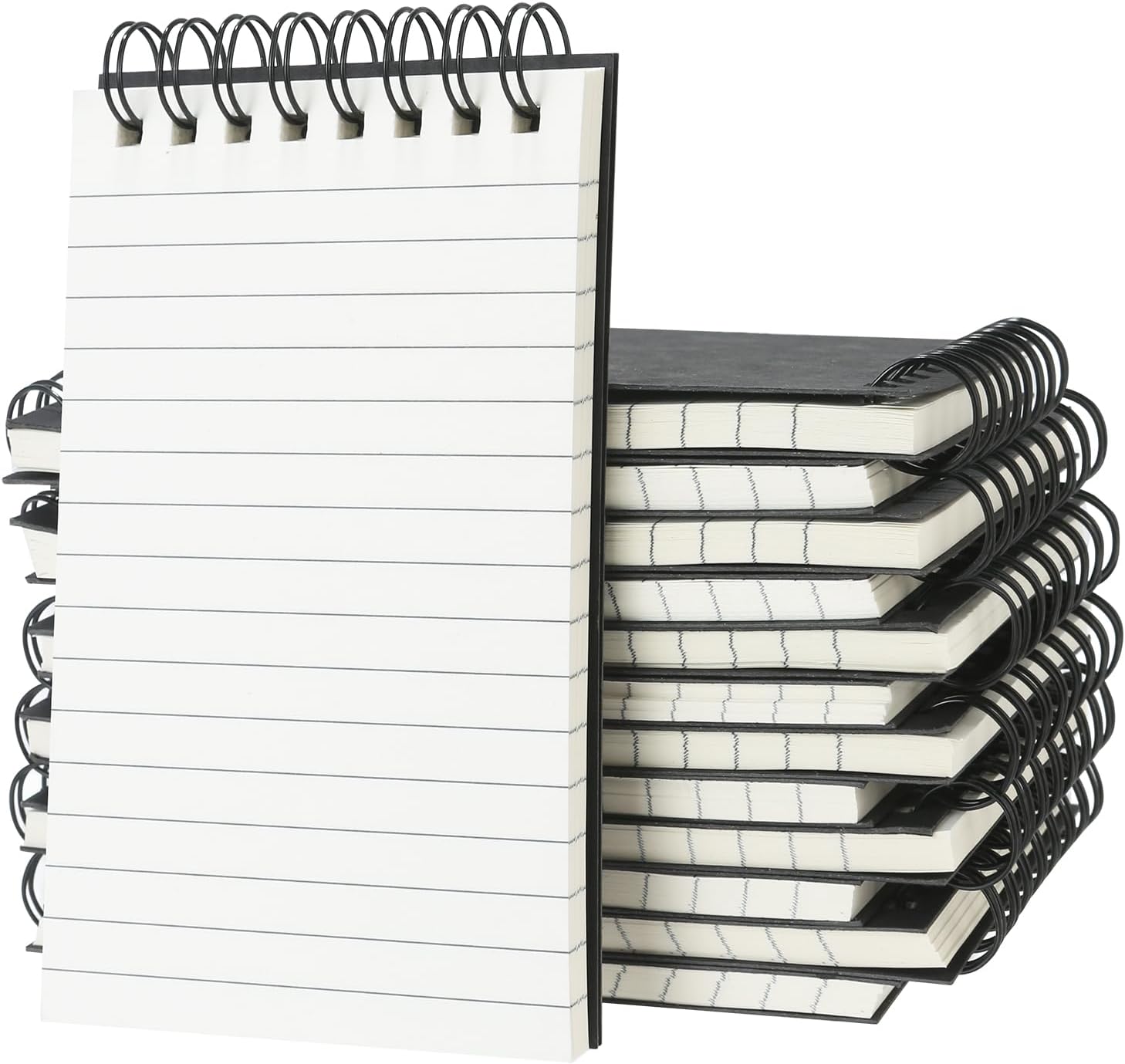 Amazon.com : Aacehlh 12 Pack Pocket Notebooks, 3x5 Small Notepads, Mini ...