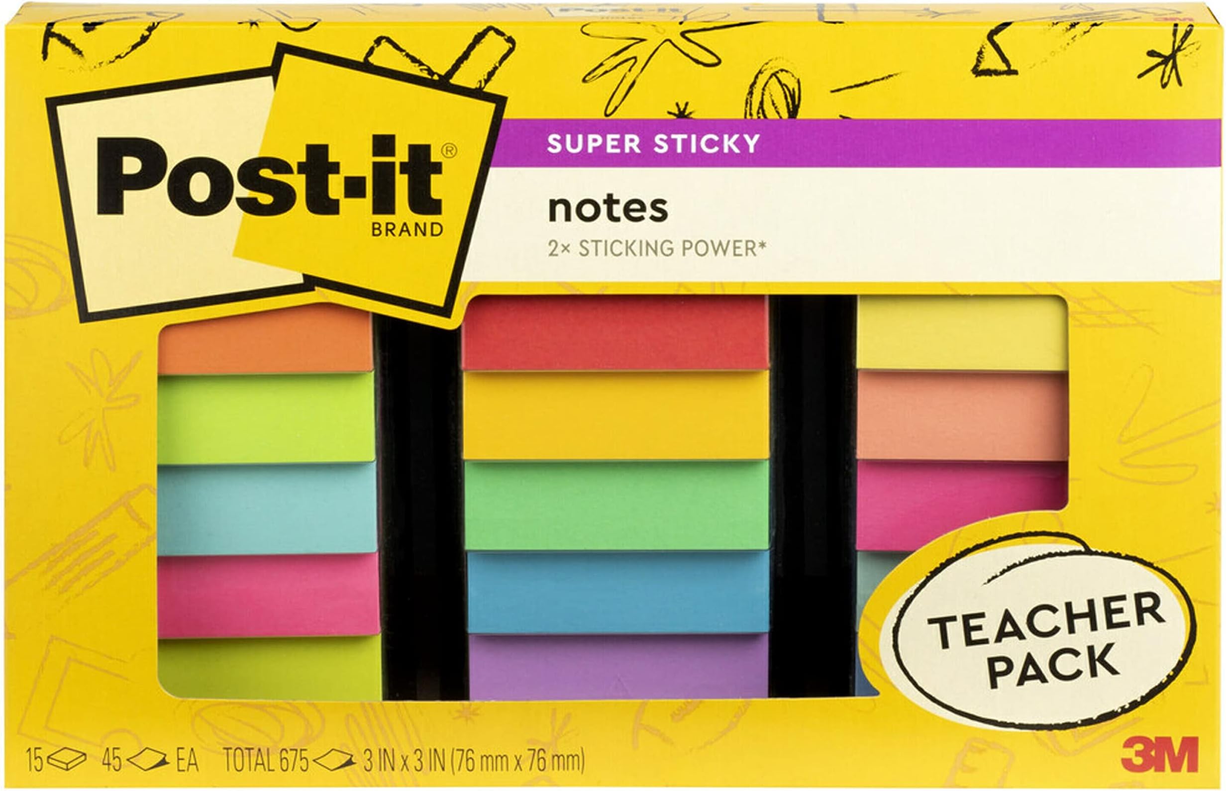 Amazon.com : Post-it Page Markers, 1 in x 3 in, Ideal for Temporary ...