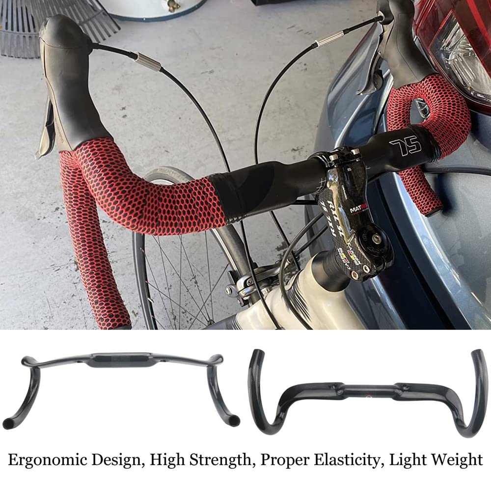drop handlebars road bicycles Carbon fiber Road Bike Handlebars aerobar ...