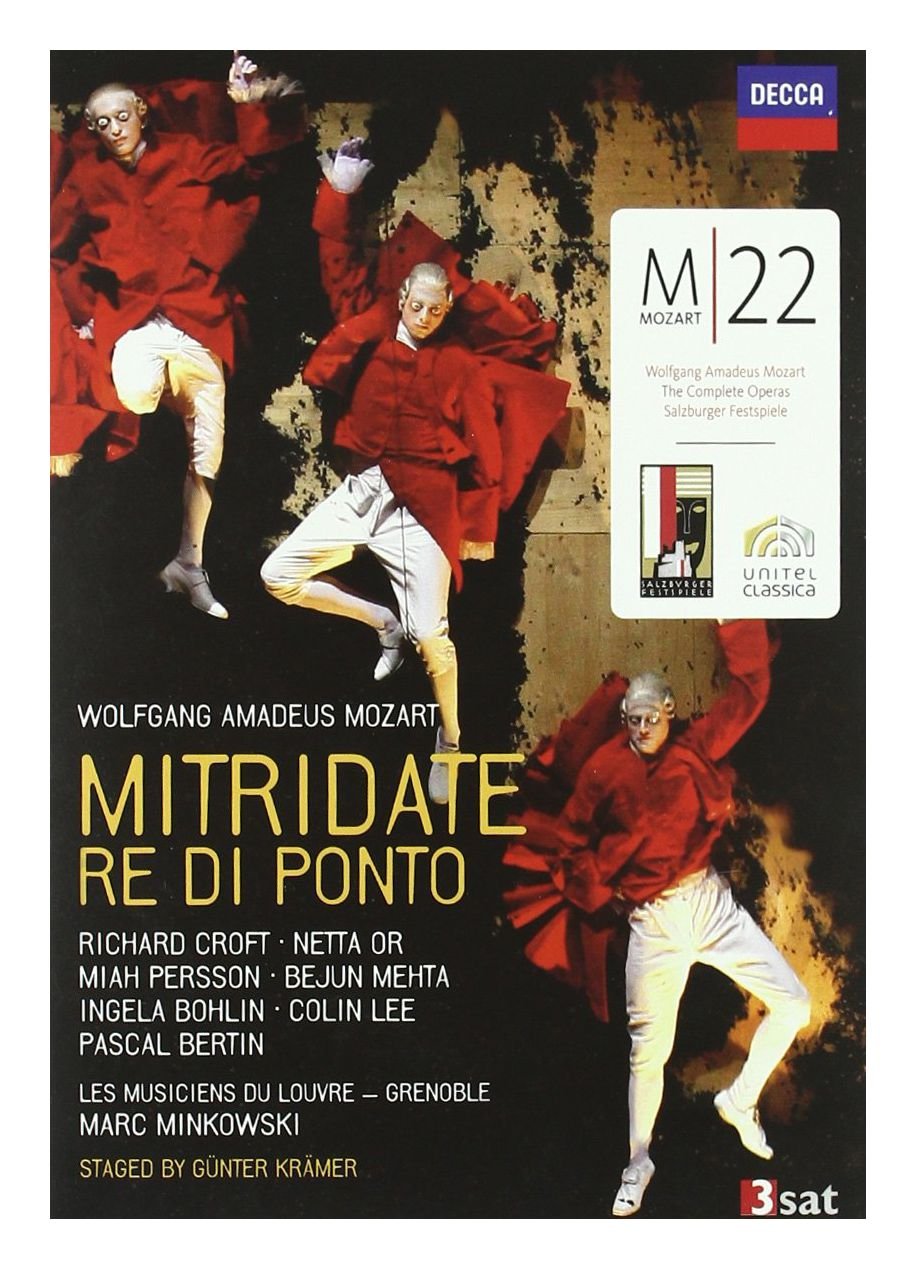 Mozart: Mitridate, Re di Ponto [DVD]: Amazon.es: Marc Minkowski ...
