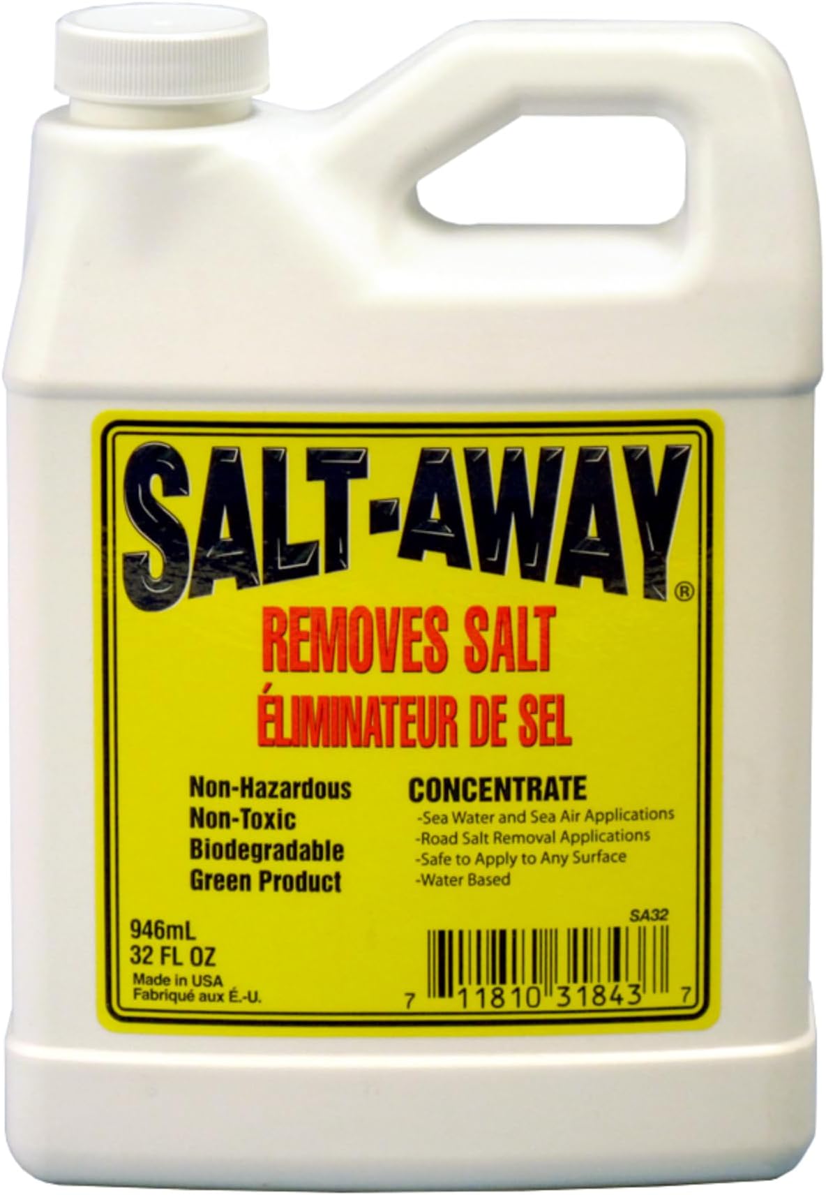 Amazon.com: Salt-Away Salt Remover Spray - 4 Fl. oz. : Sports & Outdoors