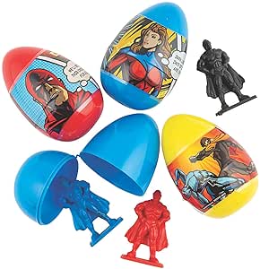 Amazon.com: Fun Express Superhero Filled Easter Eggs : Toys & Games