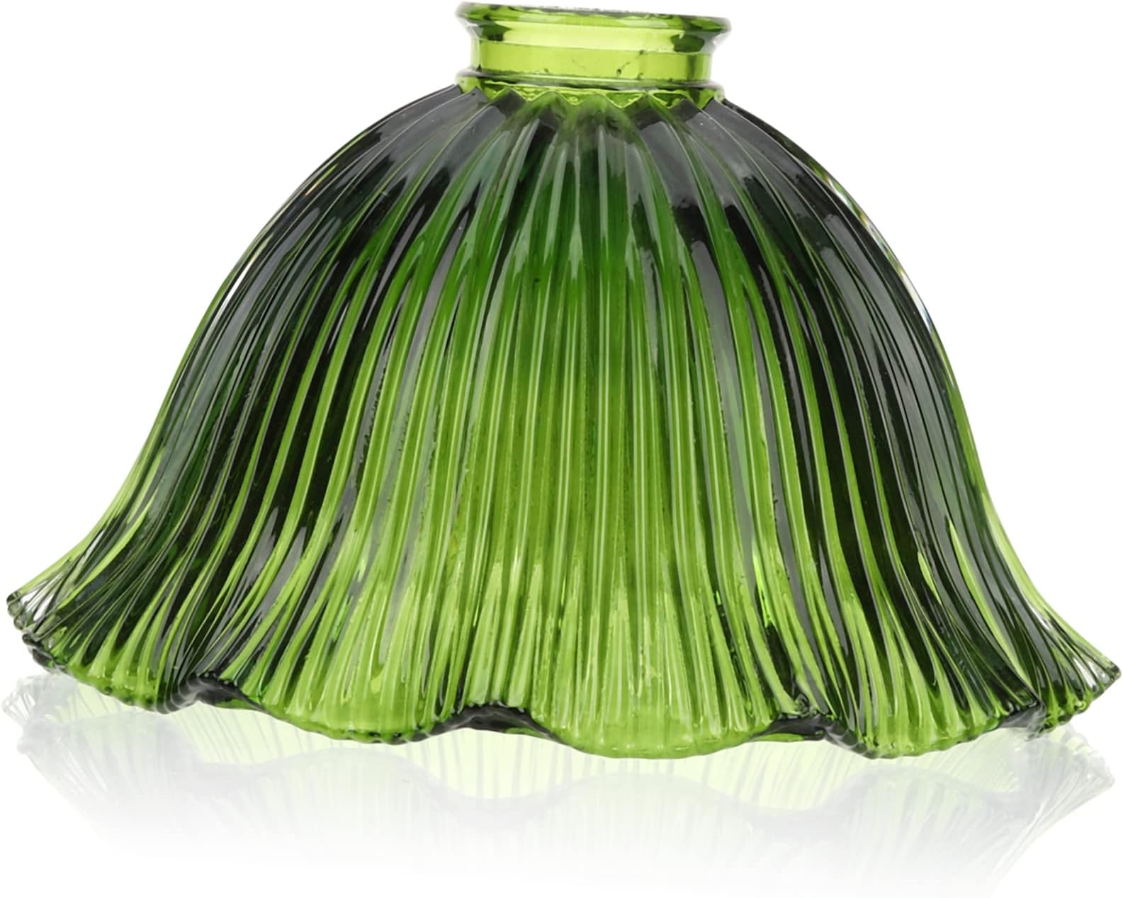 OSALADI Vintage Glass Lamp Shade,Flower Shaped Lampshade,Pendant Glass ...