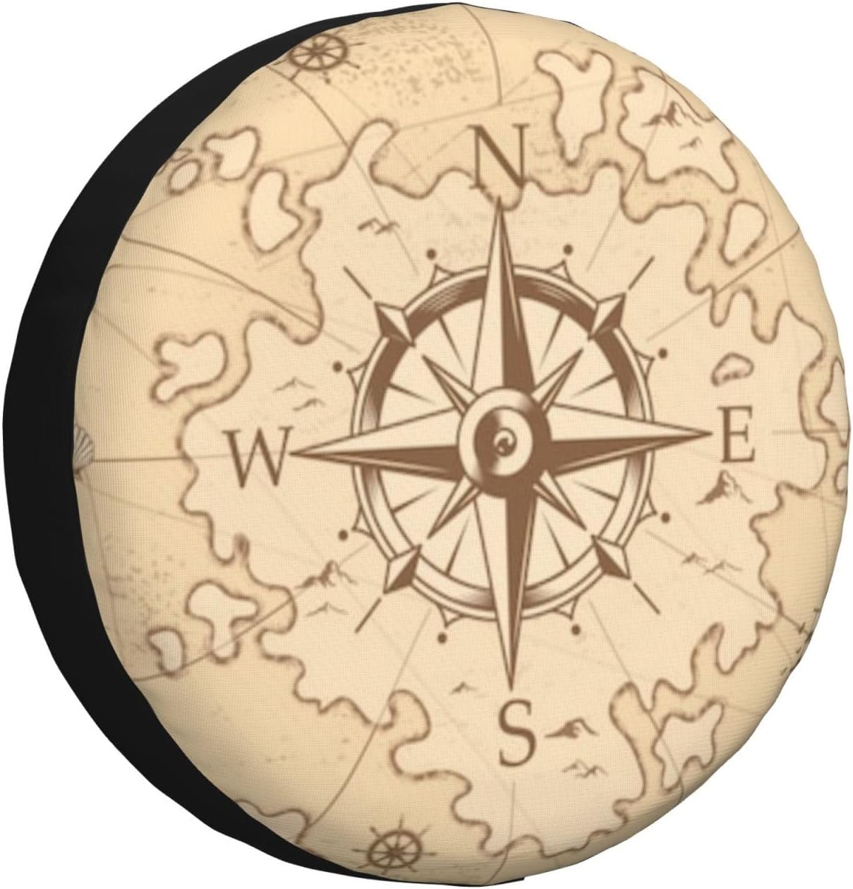 Amazon.com: Spare Tire Cover Compass Waterproof Wheel Cover, Camper ...