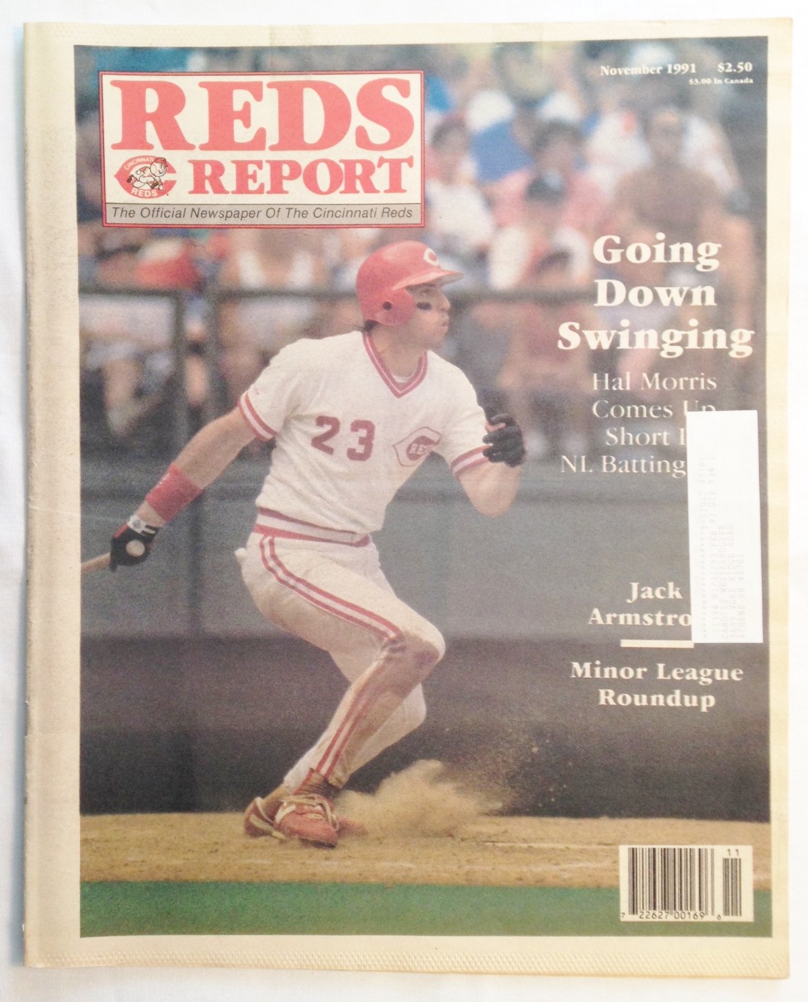 "Reds Report" - Official Newspaper of Cincinnati Reds - Hal Morris ...