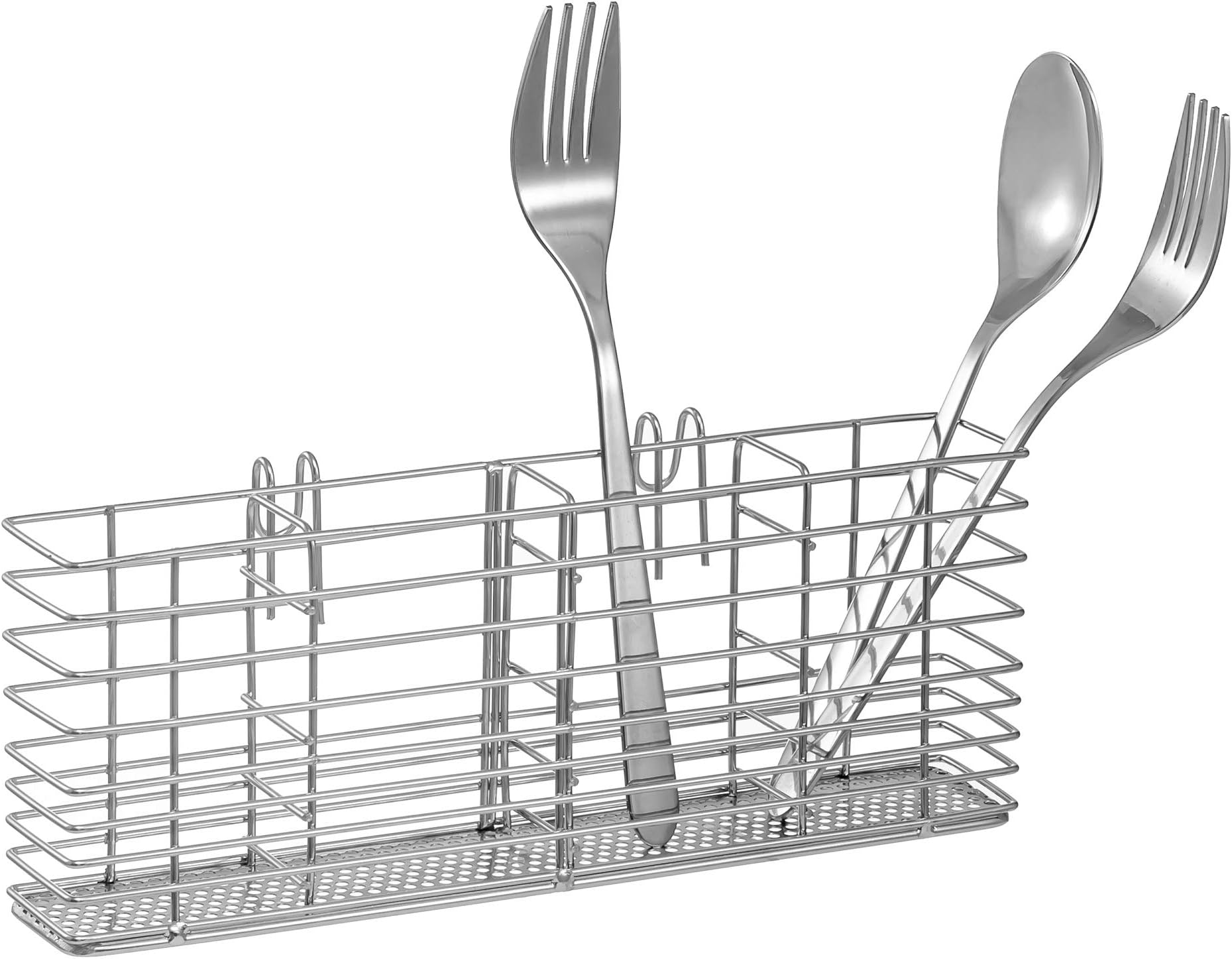Amazon.com: MyGift 3 Compartment Rustic Chicken Wire Kitchen Utensil ...