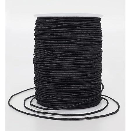 Amazon.com: Elastic String for Bracelets, 1 mm x 110 Yards Sturdy ...