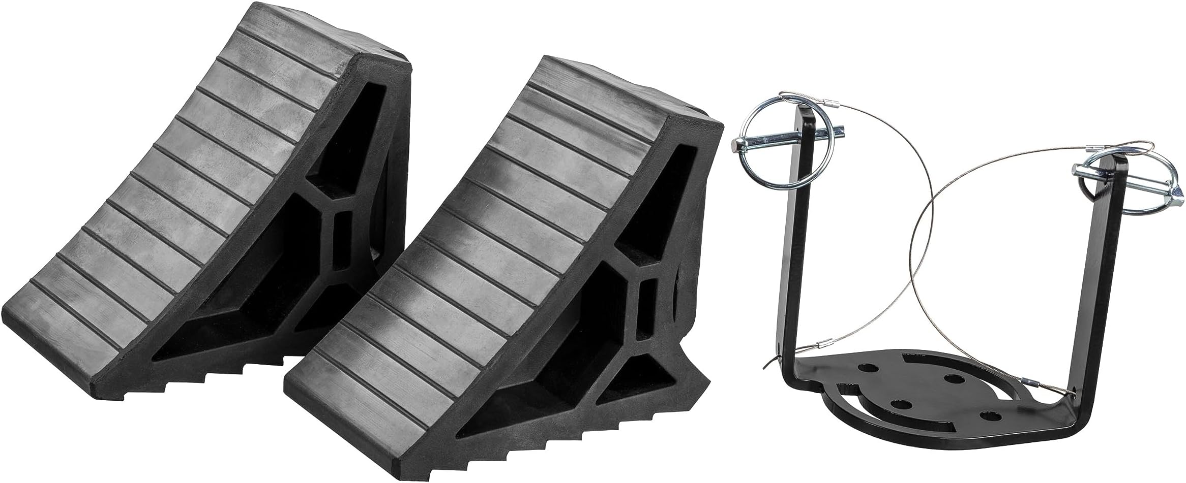 Amazon.com: CURT HD Wheel Chocks 2-Pack with Mounting Bracket #22802 ...