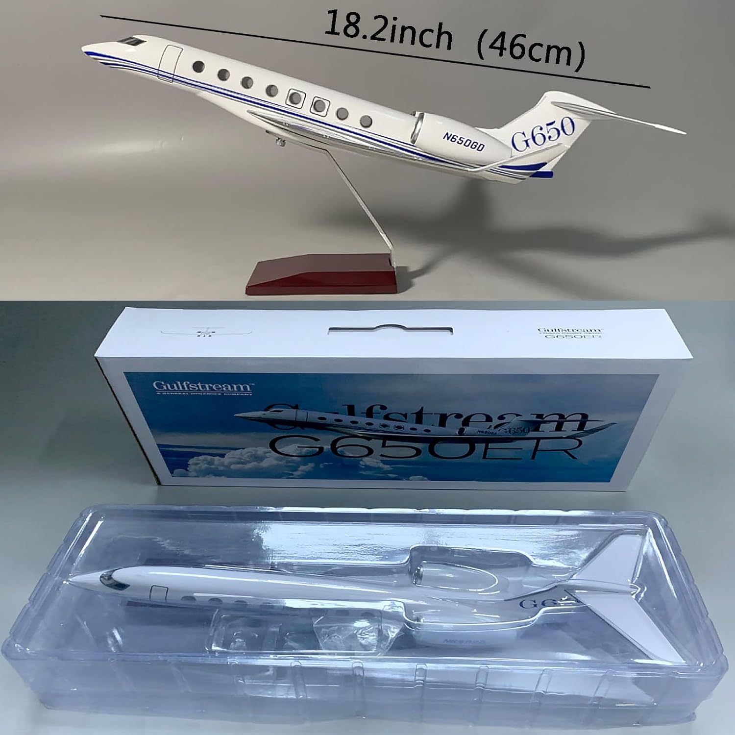 Gulfstream G650 with LED Resin Model Private Jet Philippines | Ubuy