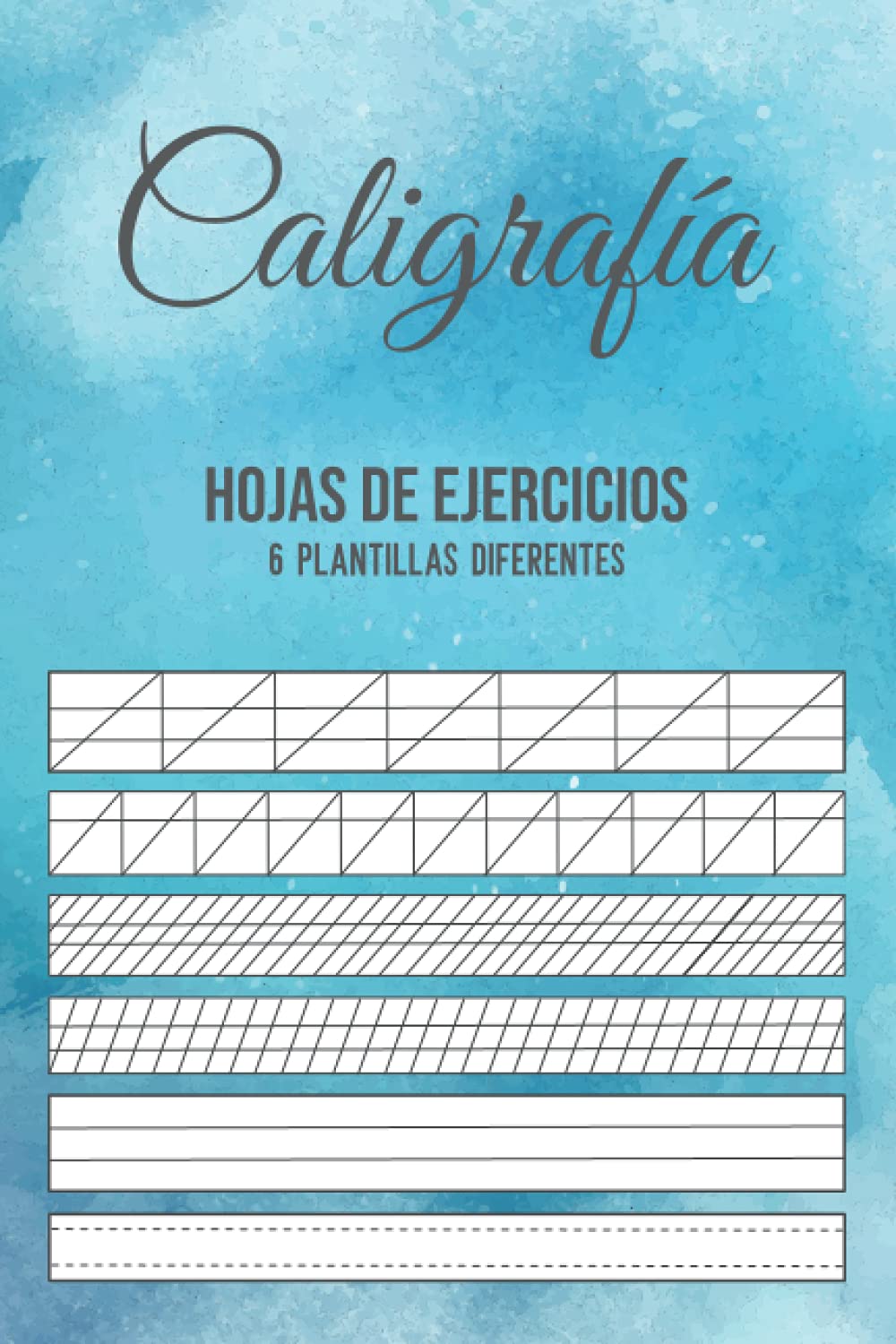 Caligrafia Hojas De Ejercicios 6 Plantillas Diferentes Formacion En ...