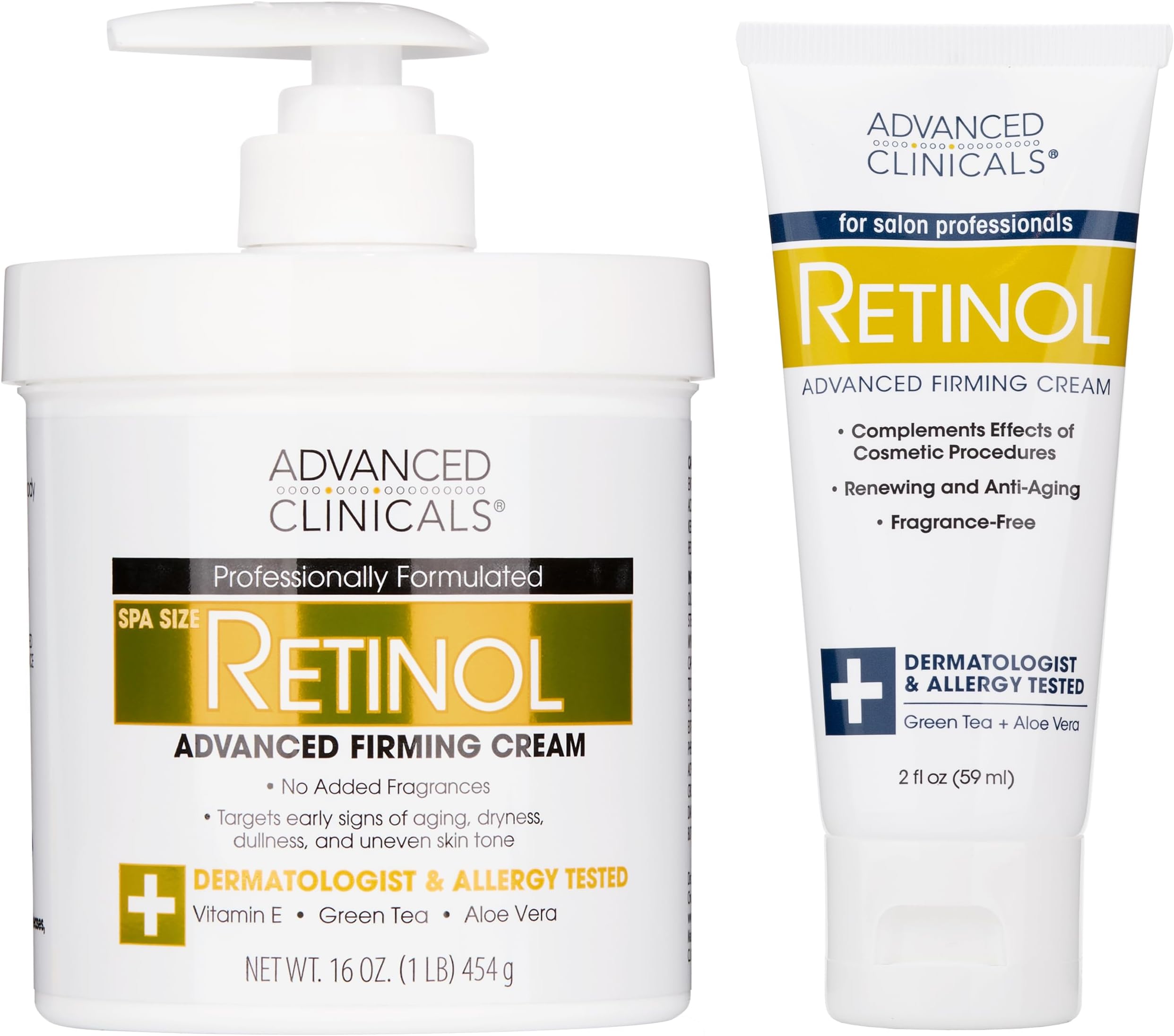 Amazon.com : Advanced Clinicals Retinol Body Lotion | Crepey Skin ...