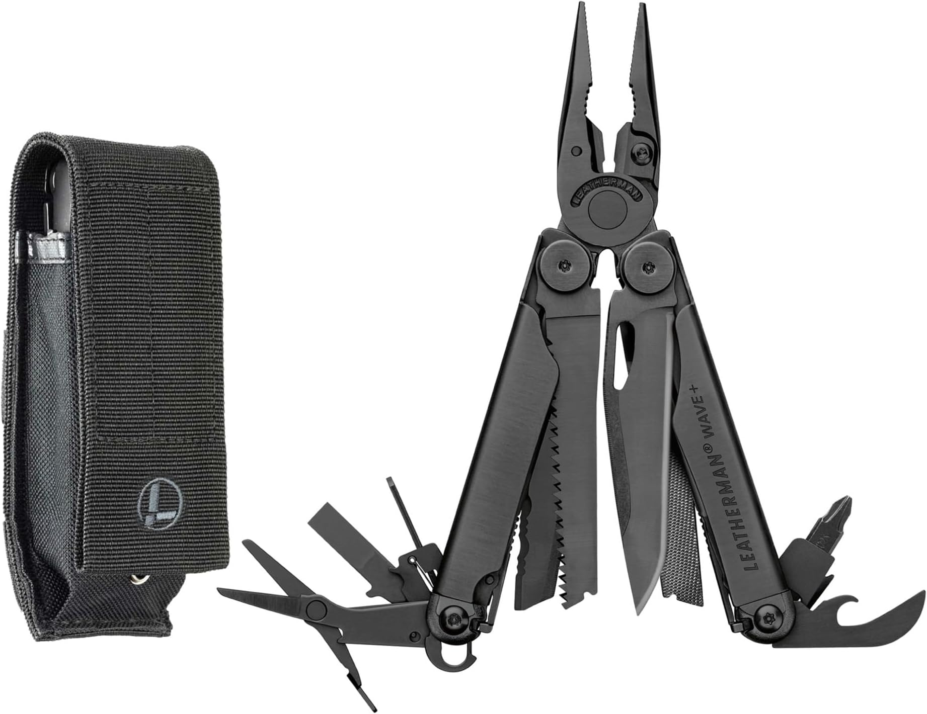 Amazon.com: Leatherman Wave Plus - The multi-tool for any task, 18 ...