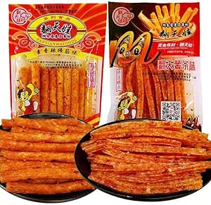 Spicy gluten latiao, Chinese traditional gluten, Nostalgia spicy strips ...