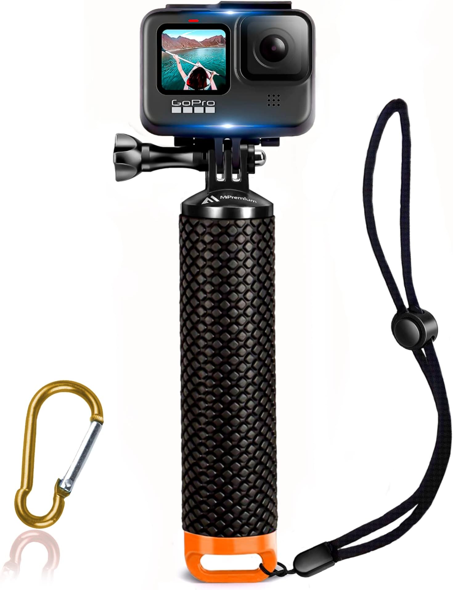 Amazon.com: Action Camera Non-Slip Handler Floating Hand Grip Holder ...