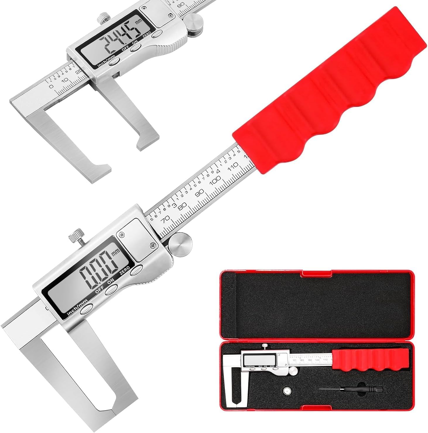 Disc Brake Rotor Micrometer,Digital Caliper Measuring Tool for Disc ...