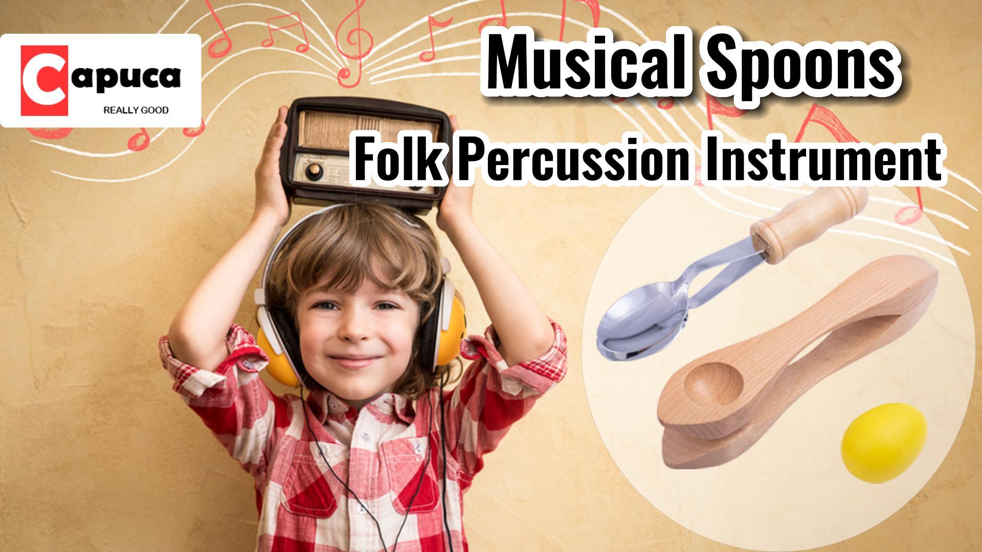 Watch Musical Spoons Folk Percussion Instrument on Amazon Live