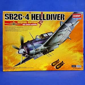 Helldiver SB2C-4 Helldiver US Navy Recon Bomber Plastic Model 1/72 ...