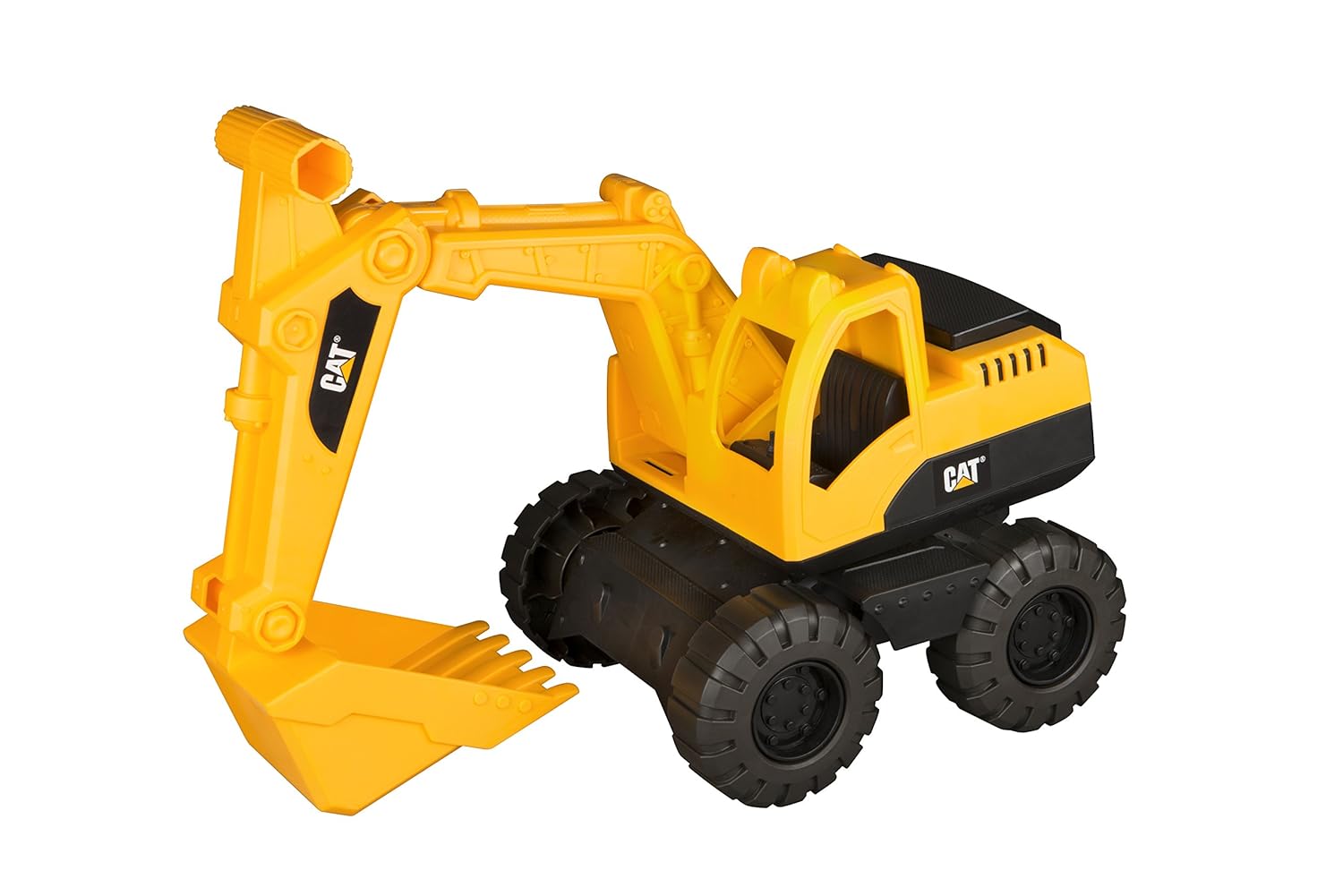 Toy State Cat Construction Crew Excavator Vehicle, Multi Color : Amazon ...