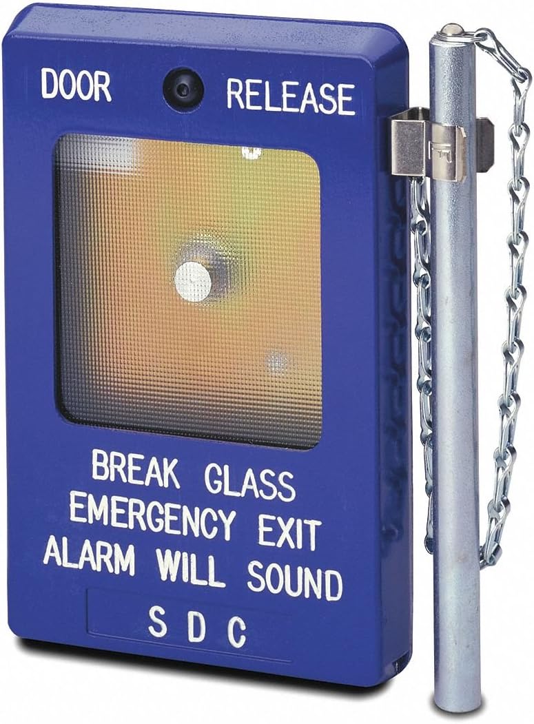 Amazon.com : SECURITY DOOR CONTROLS SDC 492BB BLUE SURFACE MOUNT BOX ...