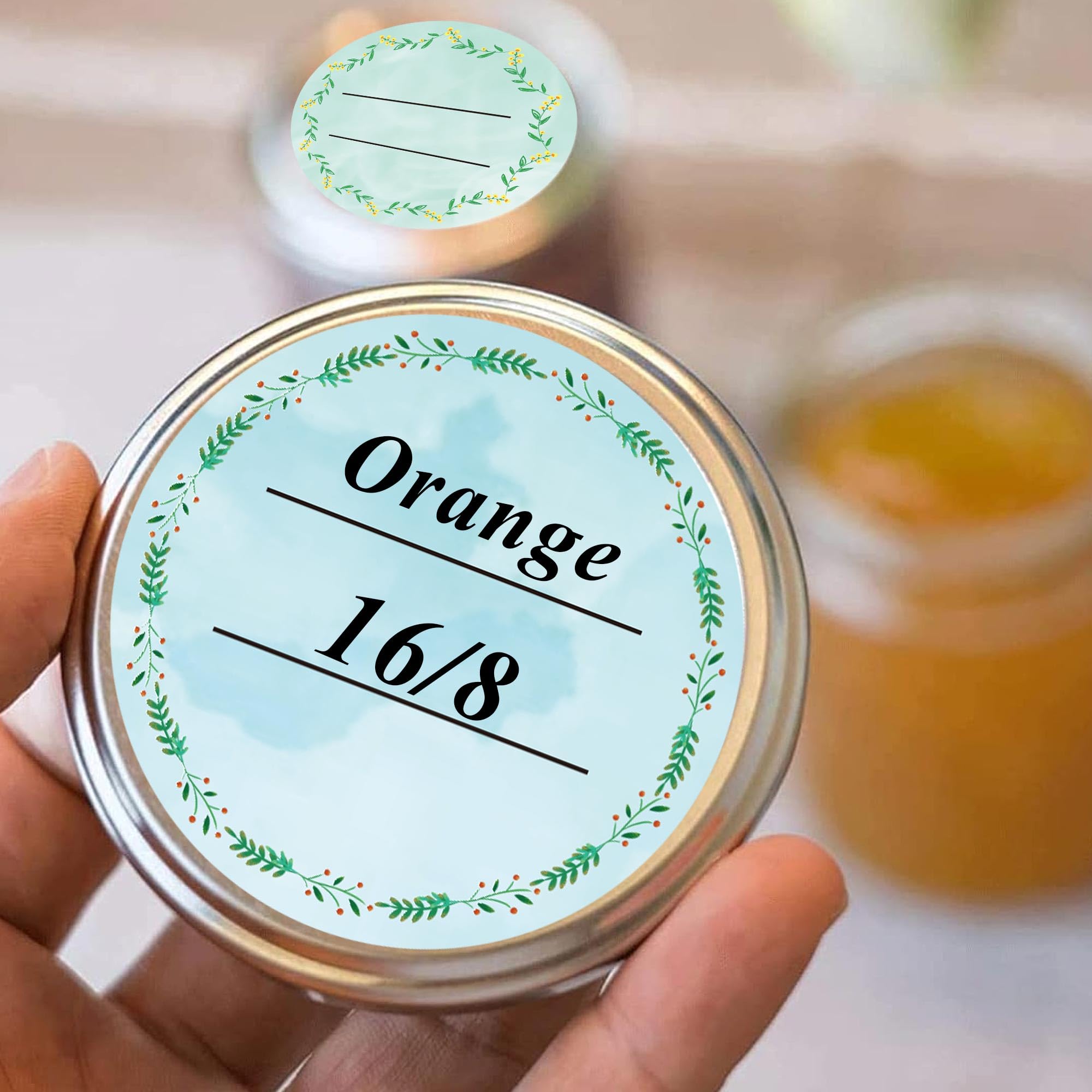 Printable Jar Lid Labels