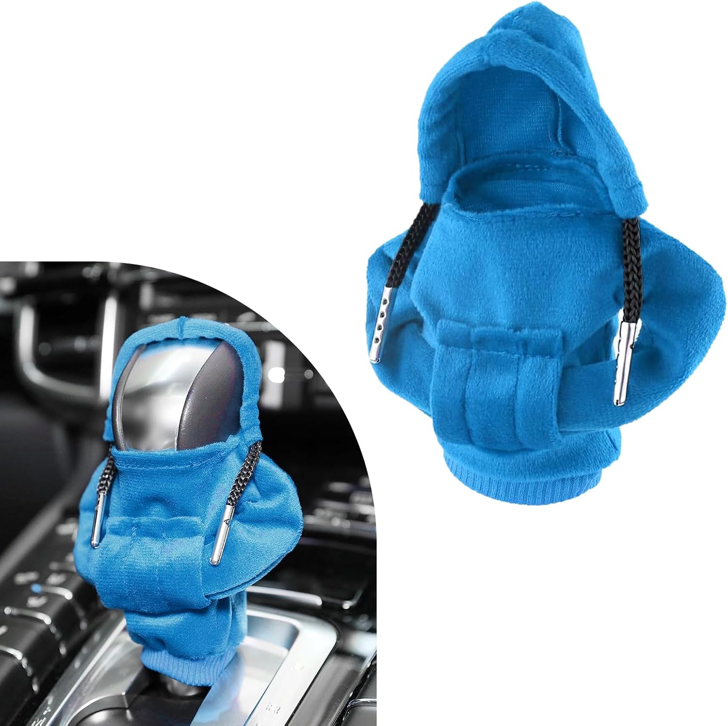 Amazon.com: Ziciner Car Gear Shift Knob Cover, Fashionable Sweater ...