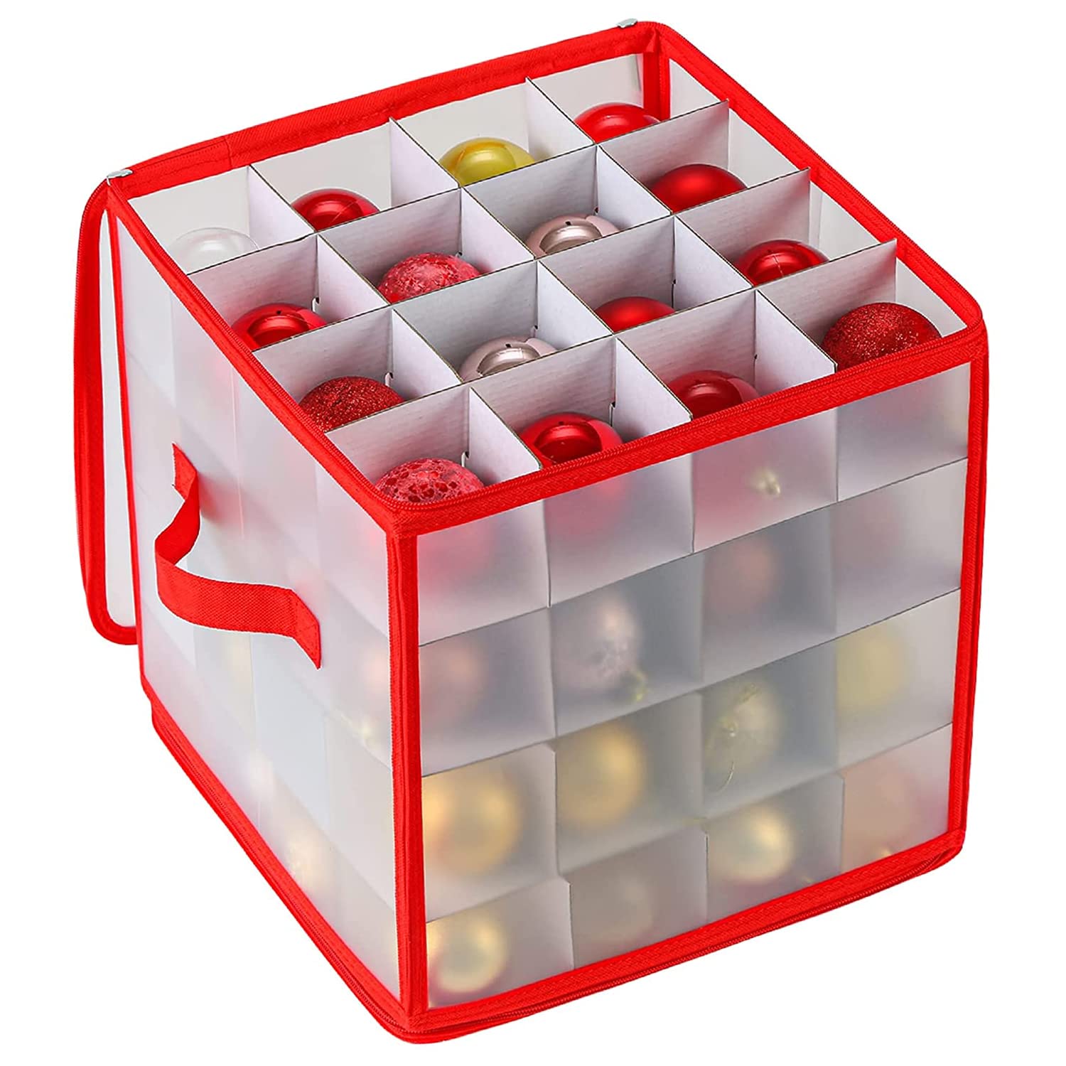 DANIEL JAMES Housewares Christmas Tree Baubles Xmas Storage Box ...