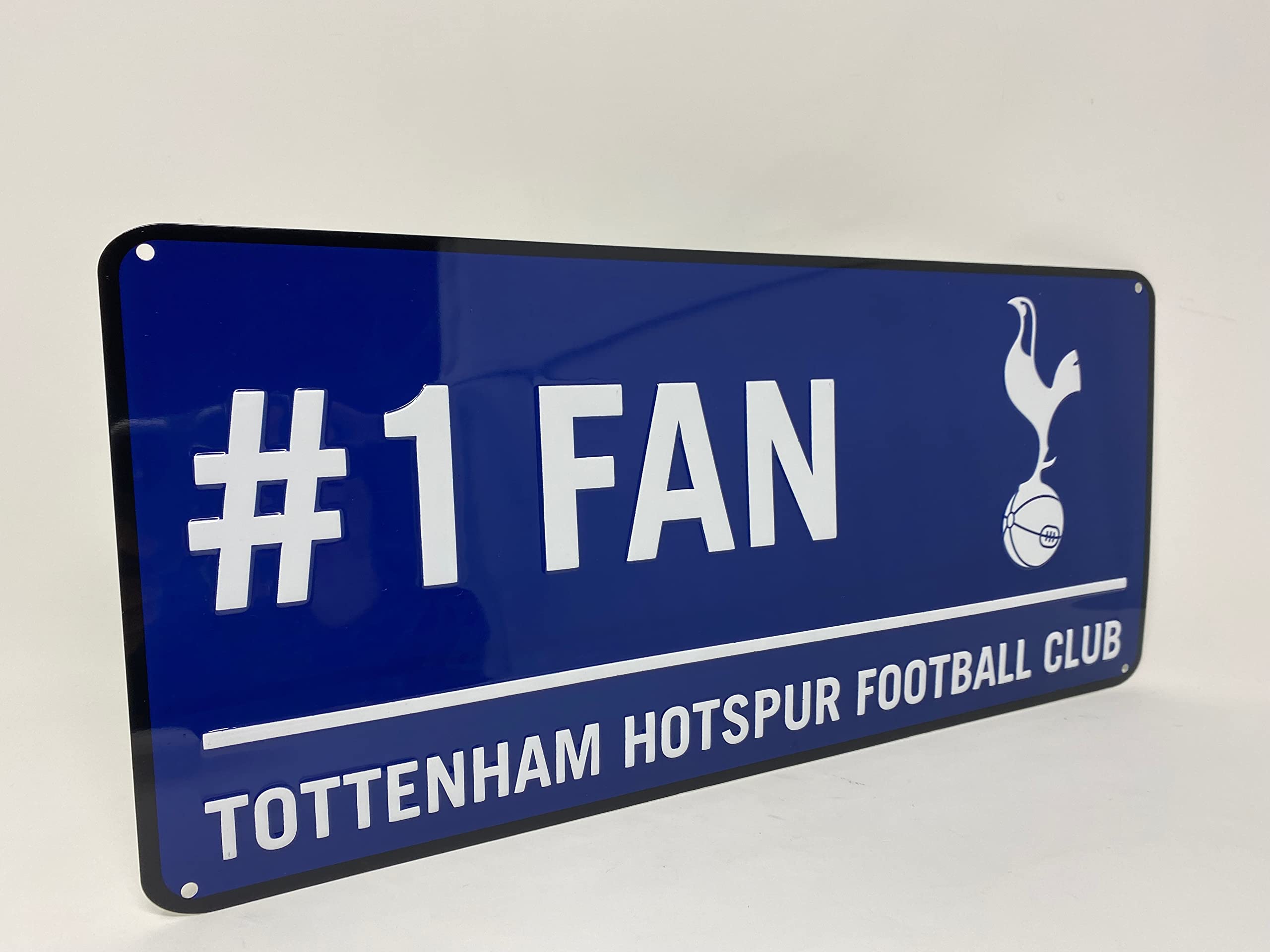 Tottenham Hotspur Football Club Official #No1 Fan Metal Sign – BigaMart