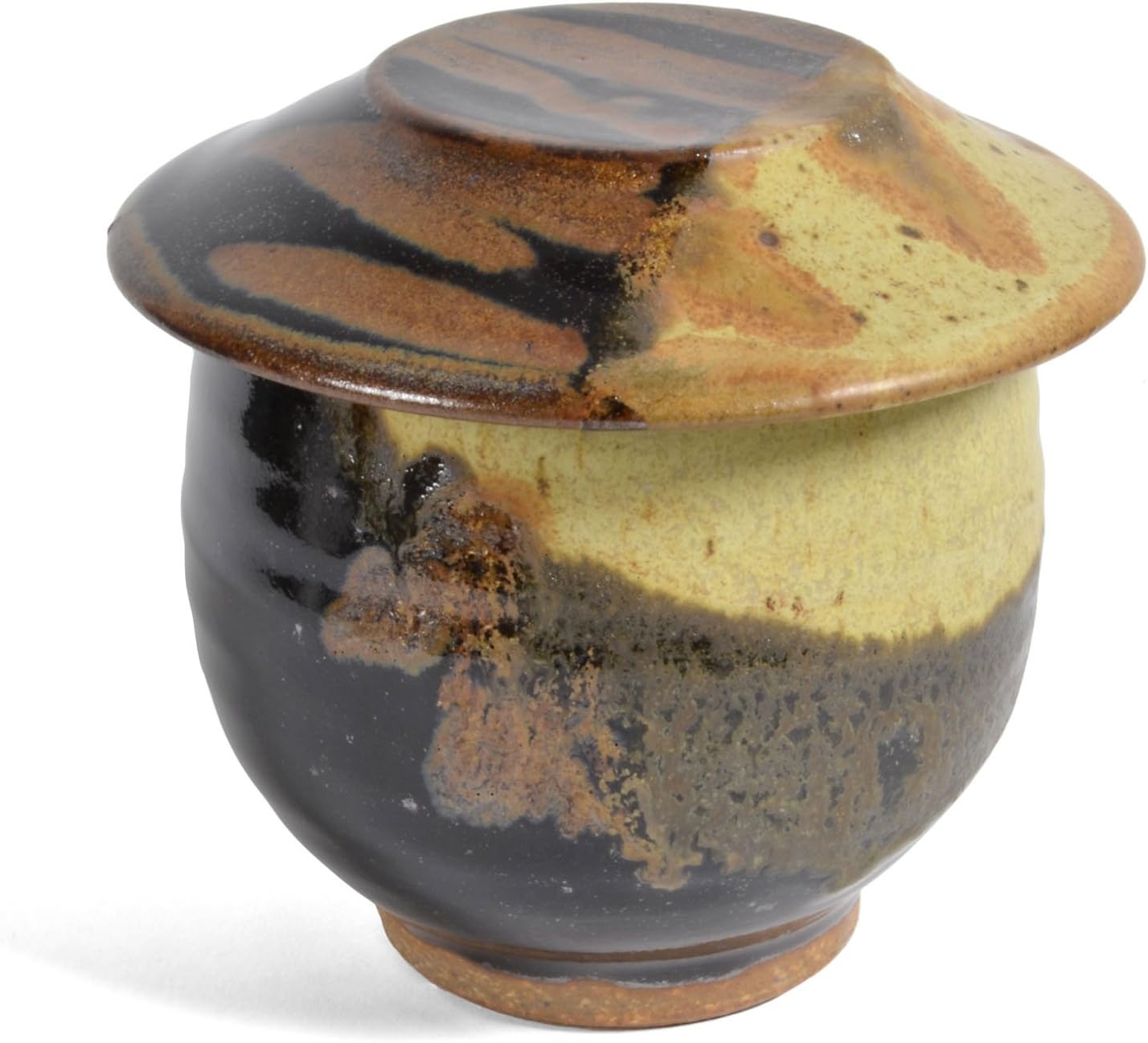 Amazon.com | Holman Pottery French Butter Keeper, Blue Earth: Butter Dishes