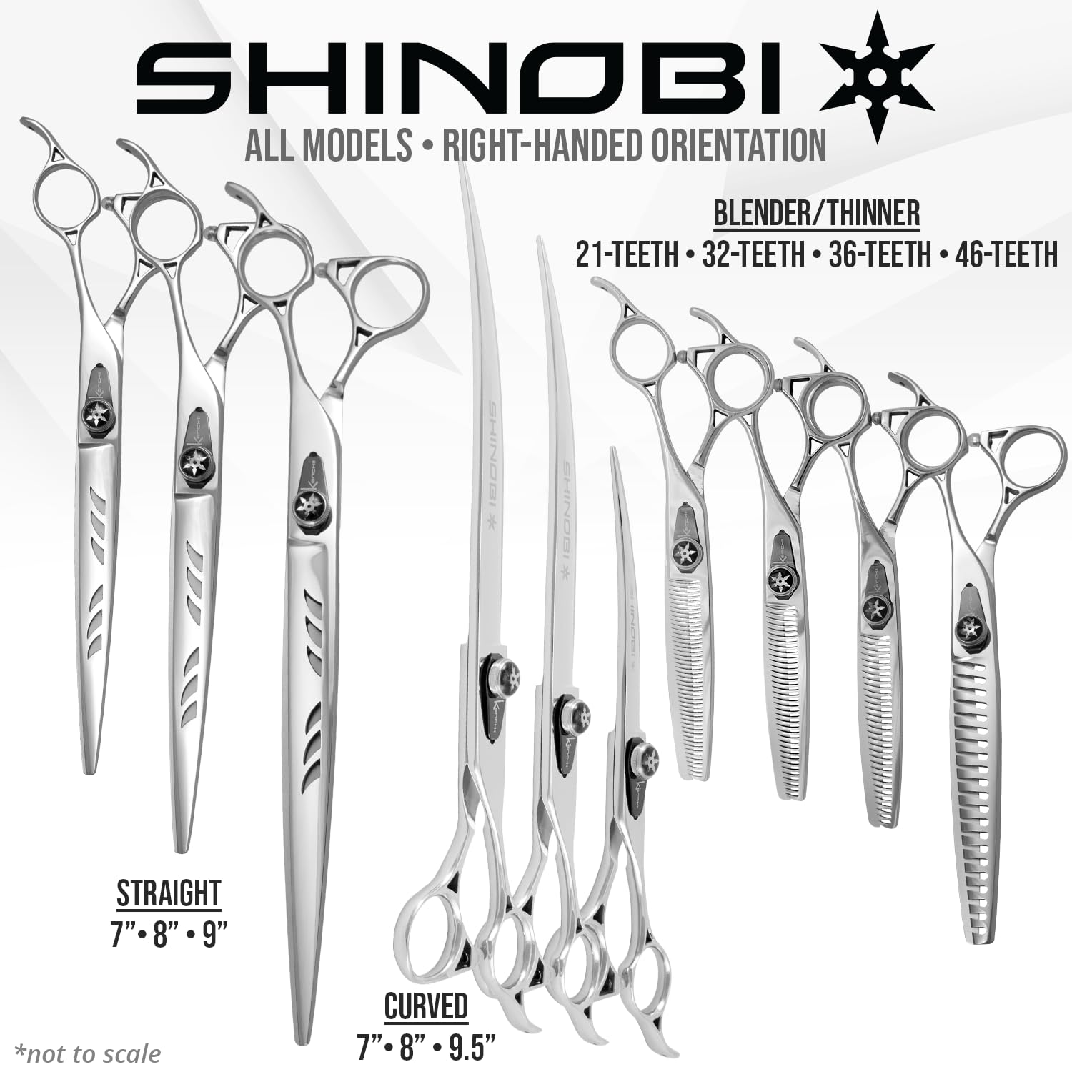 Snapklik.com : Shinobi Grooming Shear By Kenchii Grooming Professional ...