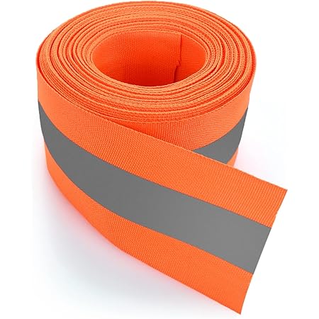 Amazon.com: JINBING 2" x 10' High Visibility Fluorescent Yellow ...