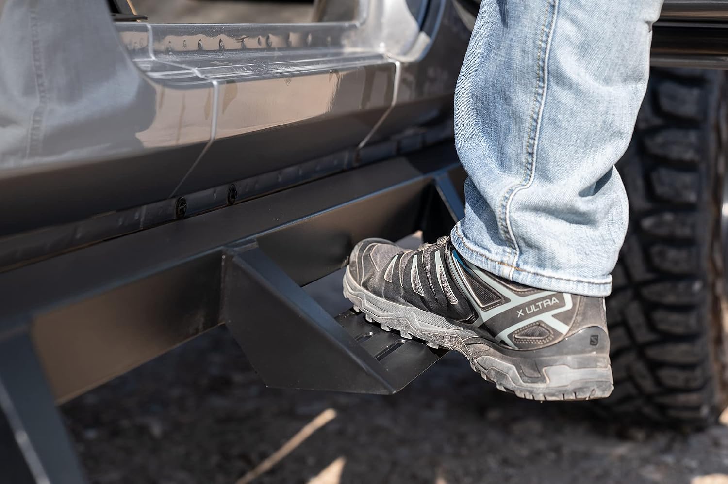 Raptor Series Magnum RT Gen 2 Drop Steps – Estribos negros para ...